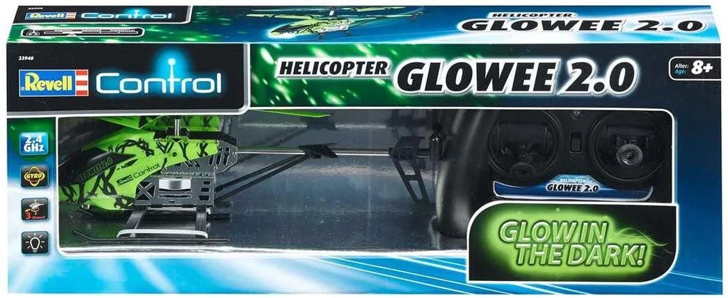 Rc vrtulník vrtulník revell 23940 - glowee 2.0