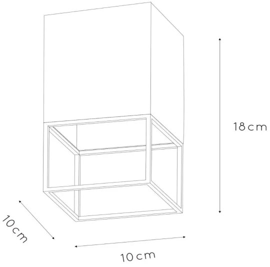 Lucide 21120/01/30 - Stropní svítidlo RIXT 1xE27/40W/230V