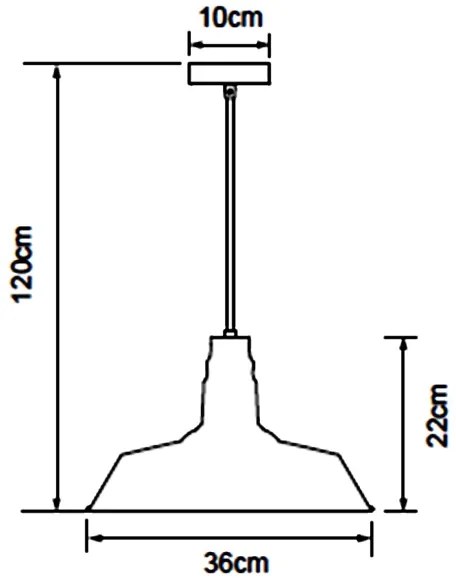 Aigostar - Lustr na lanku 1xE27/60W/230V černá
