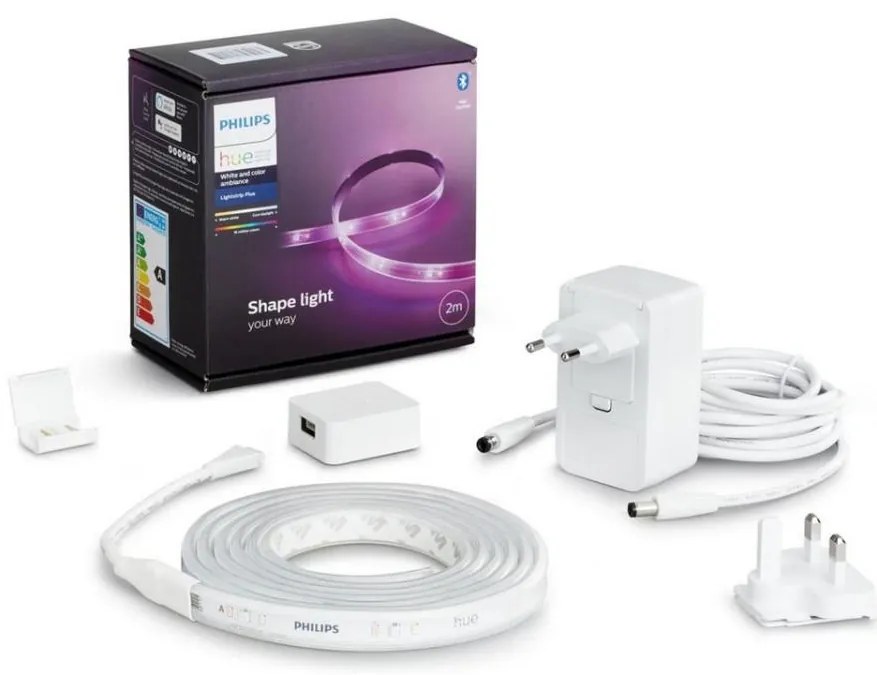 Základní sada - LED RGBW Stmívatelný pásek Philips Hue WACA 2m LED/20W/230V