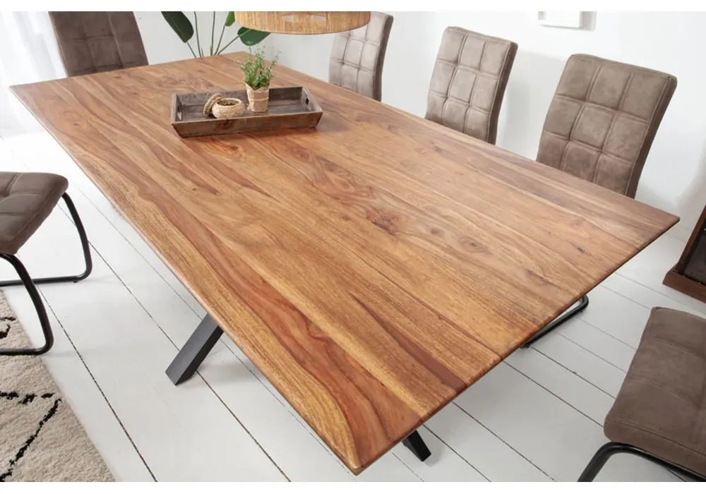 Massive home | Jídelní stůl GALAXIE II 180cm sheeshamové dřevo