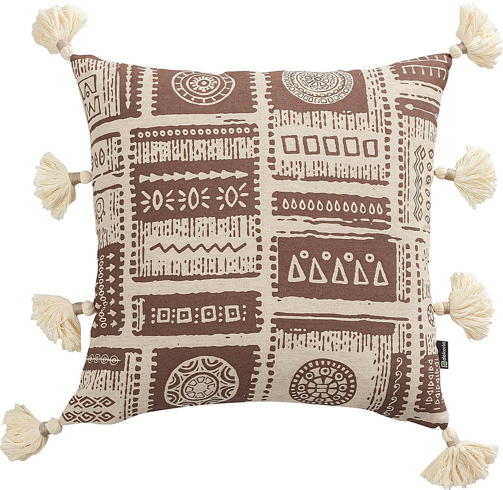 Povlak na polštář Tassel Nomad Tribal 45x45 cm