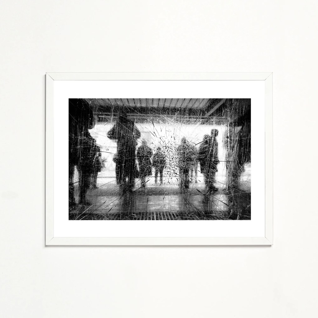 Ondřej Trojan | Fragmenty Rám: Bílý, Velikost: 40 x 60 cm