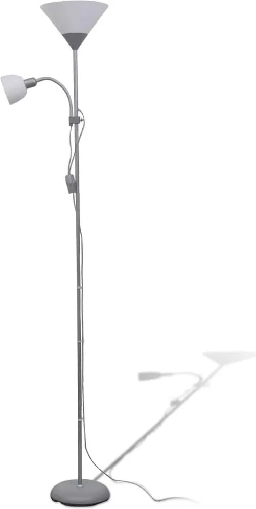 Stojací lampa šedá 242732