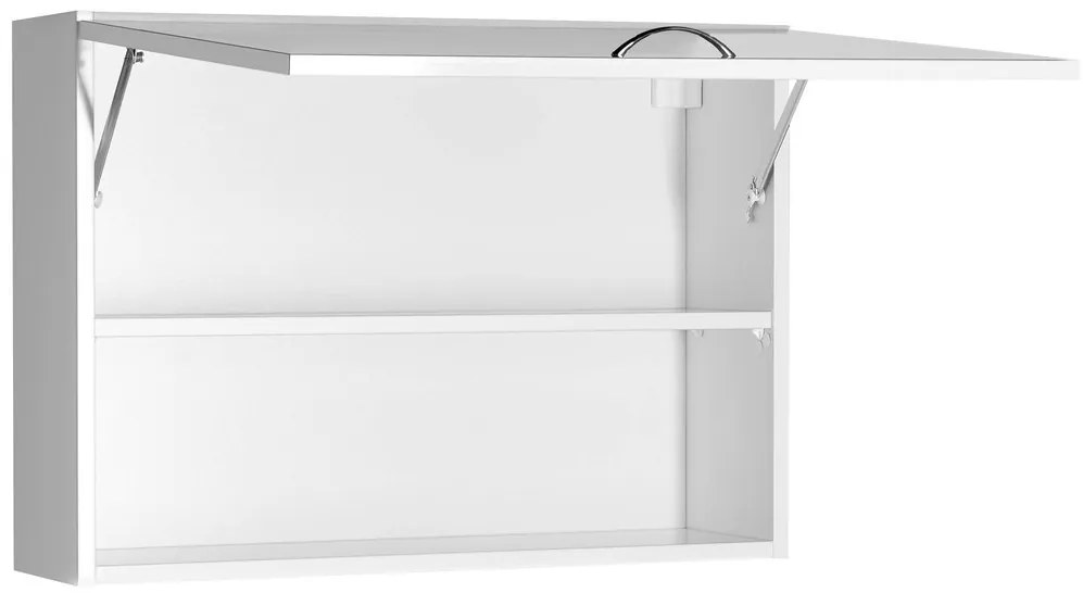 Aqualine, KERAMIA FRESH skříňka horní výklopná 70x50x20cm, bílá, 52360