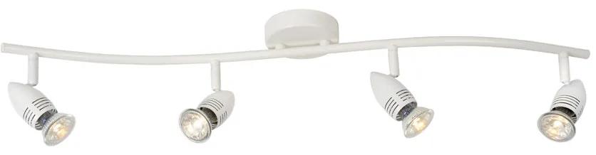 Lucide CARO-LED 13955/20/31 stropní bodovky  bílá   kov   LED - 4 x GU10 max. 5W   350 lm  2700 K  IP20   A+