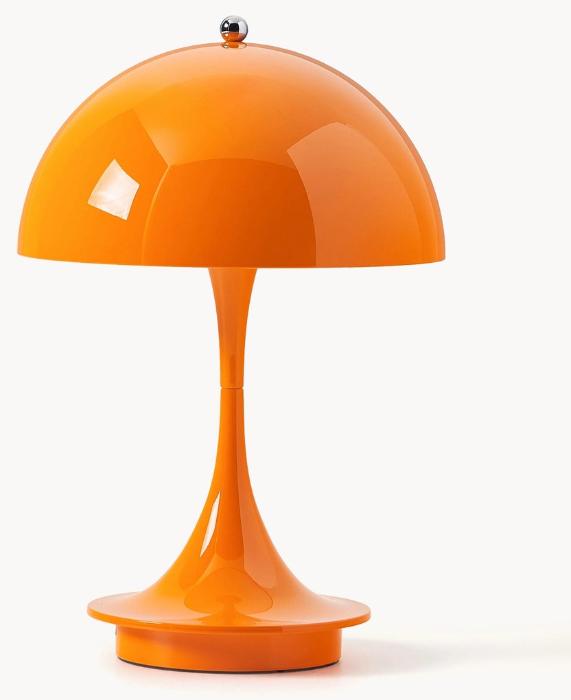 Malá přenosná stolní LED lampa Panthella 160, design Verner Panton