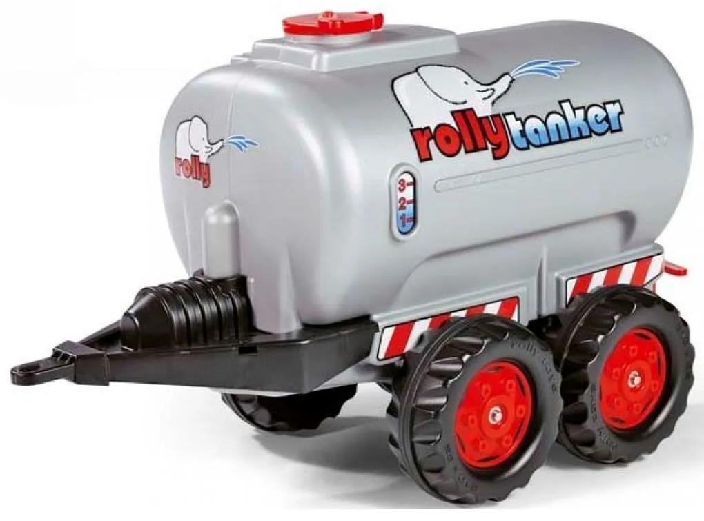 Rolly Toys Tanker dvouosý stříbrný