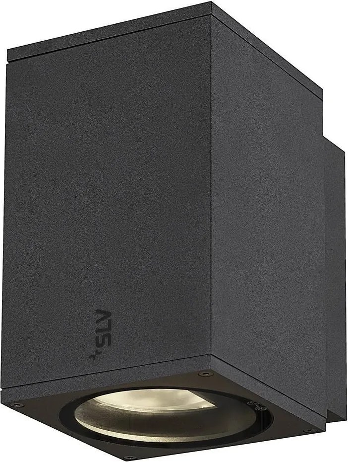 LA 1003417 ENOLA SQUARE M single venkovní LED nástěnné přisazené svítidlo antracit - BIG WHITE (SLV)