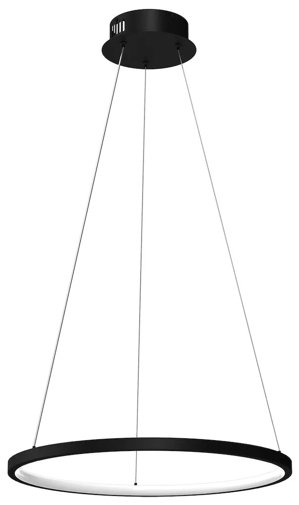 Závěsné LED svítidlo Hoop, 1x LED 27w, 4000k, b