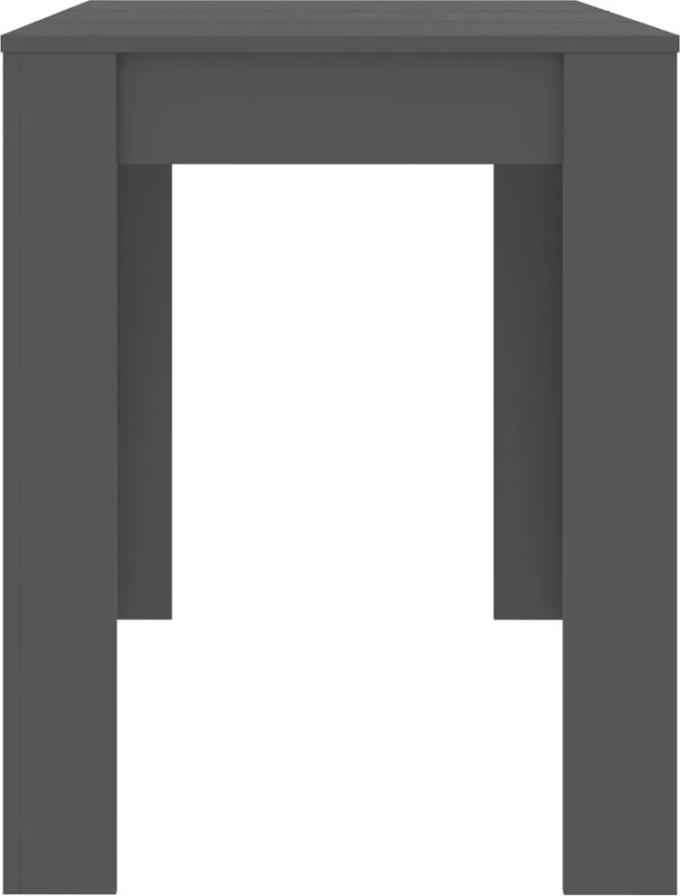 vidaXL Jídelní stůl 120 x 60 x 76 cm kompozitní dřevo [800432] Barva: Černý dub