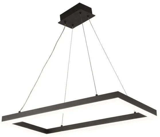 LED Stmívatelný lustr na lanku LED/40W/230V 3000-6500K + dálkové ovládání