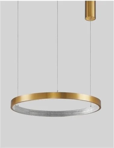 Závěsné LED svítidlo NOVA LUCE PRESTON 35W 3000K 9285601 stmívatelné Triac