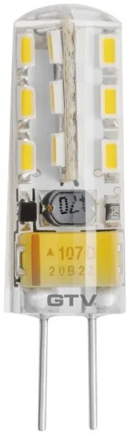 LED žárovka GTV LD-G4SI15-45 Světelný zdroj LED G4, 2W, 12V, SMD 3014, SIL