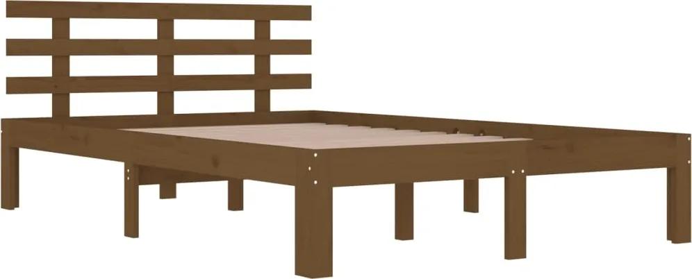 vidaXL Rám postele masivní dřevo 120 x 200 cm [814752] Barva: Přírodní