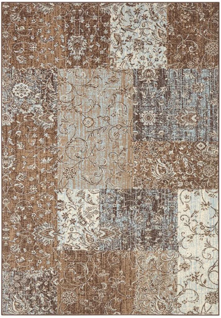 Hanse Home Collection koberce Kusový koberec Celebration 103466 Kirie Brown Blue - 80x250 cm