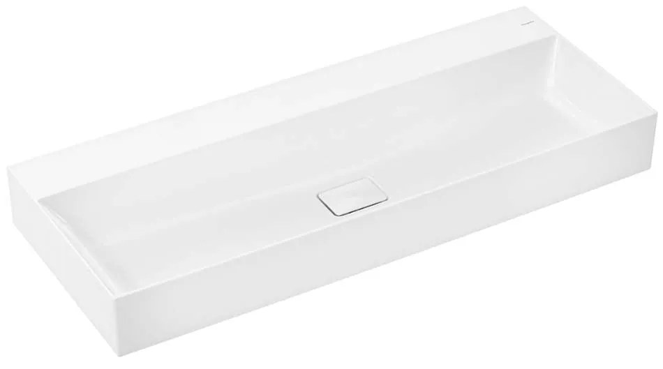 Hansgrohe Xevolos E - Umyvadlo 120x48 cm, bez přepadu, bez otvoru pro baterii, SmartClean, bílá 61105450