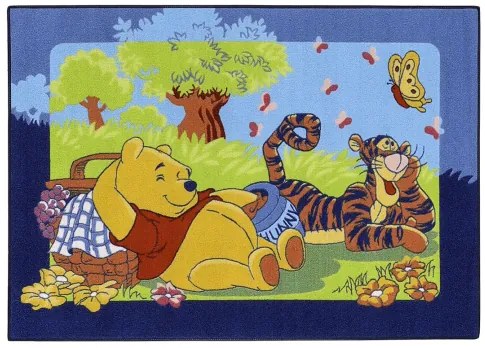 Koberce Breno Kusový koberec WINNIE W43 - Winnies Picnic, Vícebarevné, 95 x 133 cm