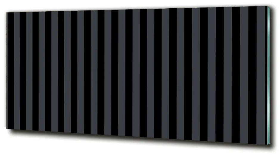 Wallmuralia Fotoobraz na skle Černobílé pásky 125x50 cm