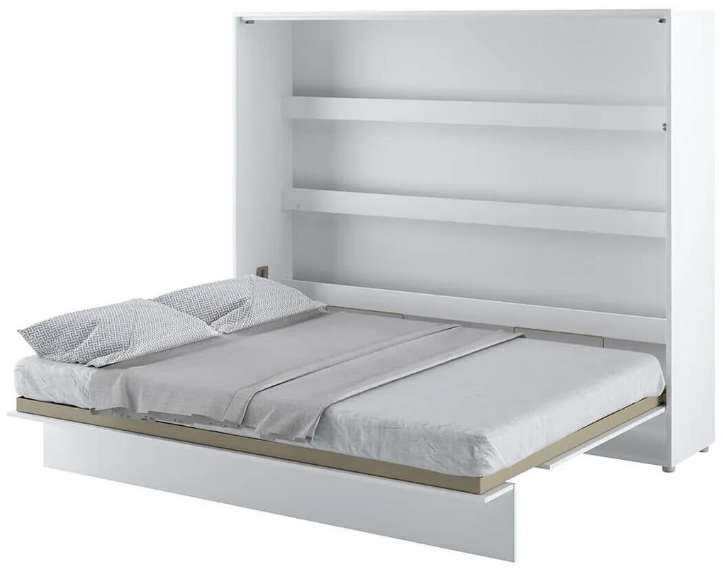 Lenart výklopná postel Bed Concept BC-14 (160) - bílý lesk