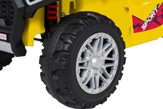 Elektrická čtyřkolka Quad Sport TX 4×4 žlutá