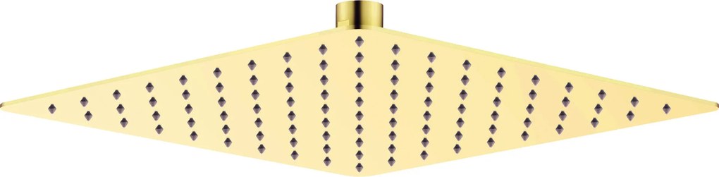 Deante Cascada, nerezová sprchová hlavice 250x250 mm, zlatá lesklá, DEA-NAC_Z02K