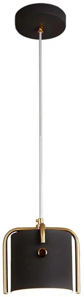 Toolight - Závěsná stropní lampa Elegant - černá - APP934-1CP
