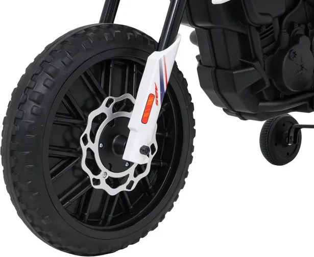 Elektrická motorka Aprilia RX bílá