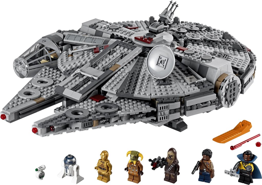 Lego stavebnice lego star wars 75257 millennium falcon
