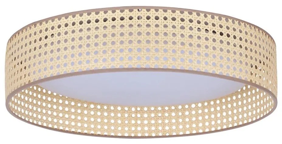 Duolla - LED Stropní svítidlo ROLLER LED/24W/230V pr. 45 cm ratan
