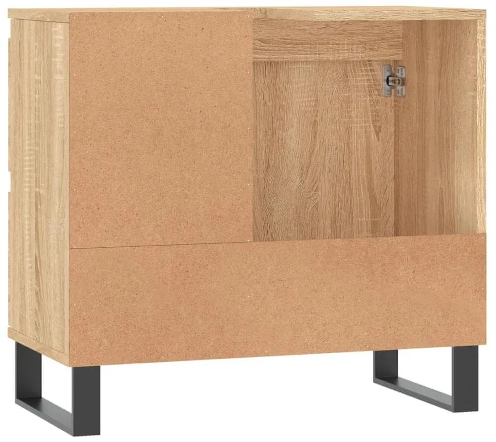 Petromila Koupelnová skříňka dub sonoma 65 x 33 x 60 cm kompozitní dřevo