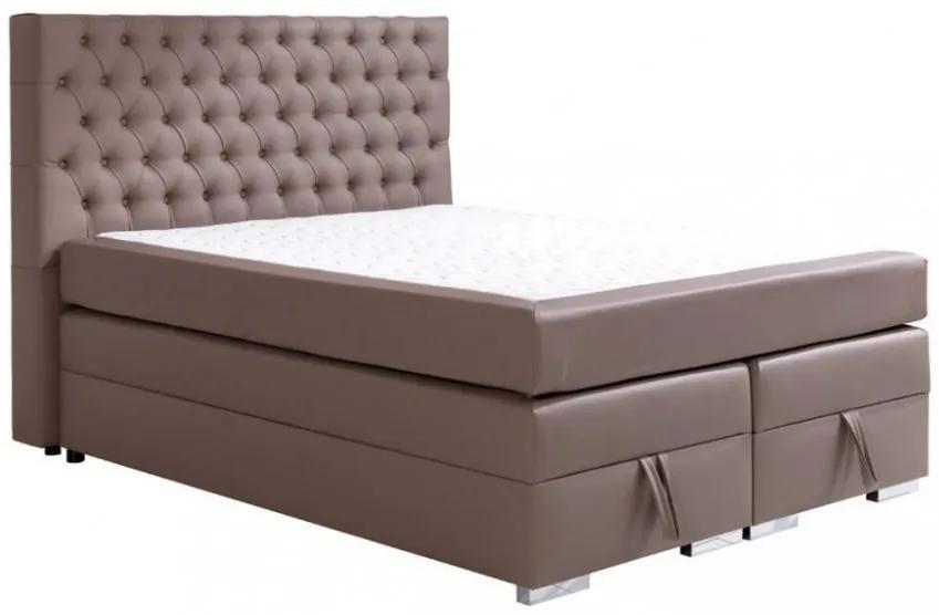 Luxusní čalouněná postel CASABLANCA Charles 4 140x200 cm
