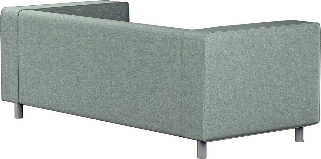 Potah na pohovku IKEA Klippan 2-místná barva zelená látka pletený vzor