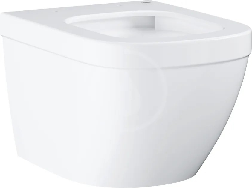 GROHE - Euro Ceramic Závěsné WC, rimless, PureGuard, Triple Vortex, alpská bílá 3920600H