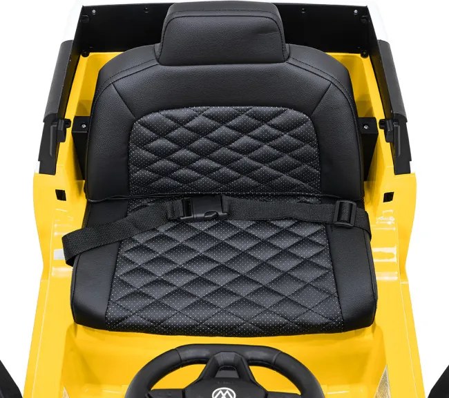 Elektrické autíčko Volkswagen ID BUZZ žluté