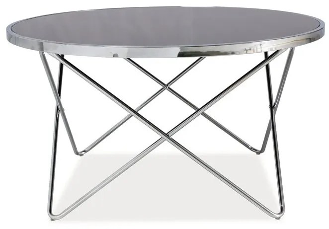 Coco Konferenční stolek Formio stříbrný 85cm