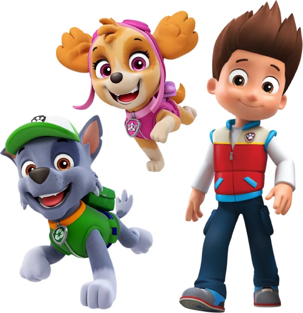 Samolepka na zeď "PAW Patrol 5"