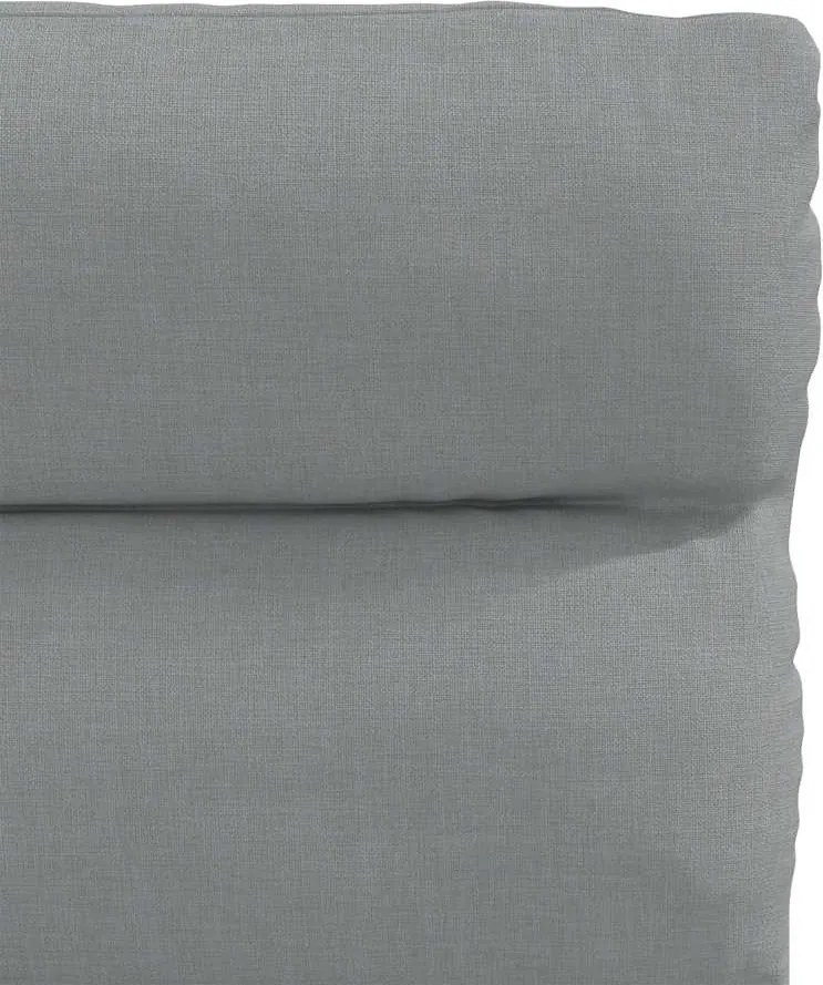 Jídelní židle 6 ks světle šedé textil 3315663