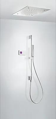 TRES - Termostatický podomítkový elektronický sprchový set SHOWER TECHNOLOGY Včetně elektronického ovládání (bílá barva). Z 09286305