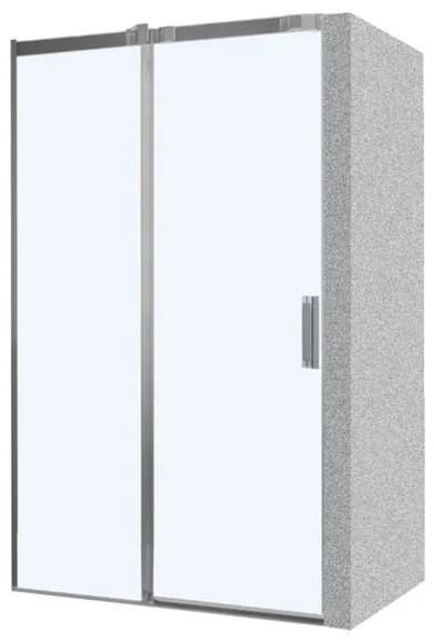 EBS Notos Sprchové dveře dvoudílné, 120x195, chrom