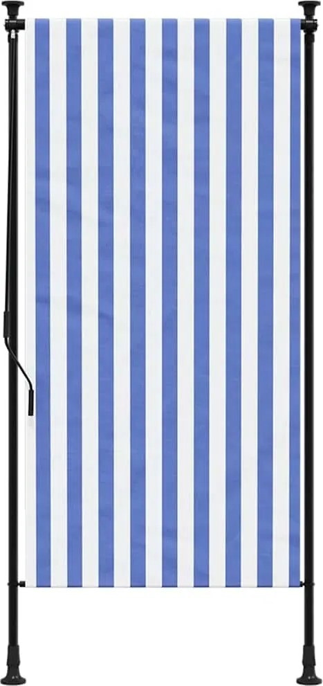vidaXL Venkovní roleta 100 x 270 cm [368772] Barva: Modrá