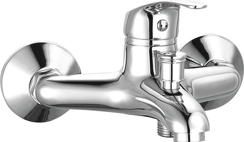 Aqualine, AQUALINE 35 Nástěnná vanová baterie, rozteč 150mm, chrom, 52118
