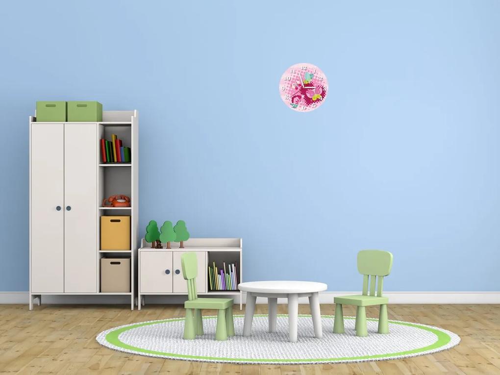 Gario Dětské hodiny Šťastní motýlci Rozměry: 30 x 30 cm