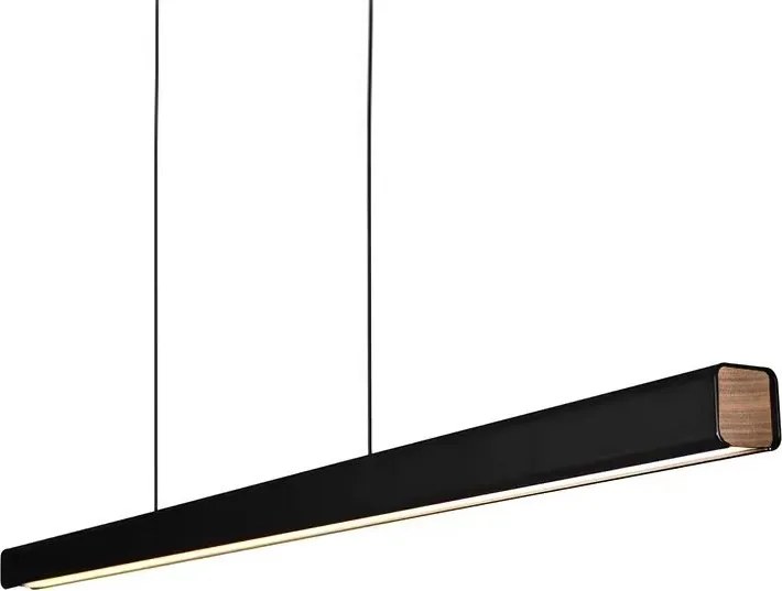 Toolight Toolight, LED stropní svítidlo 100cm, 15W, APP1448-CP, černá matná, OSW-03900