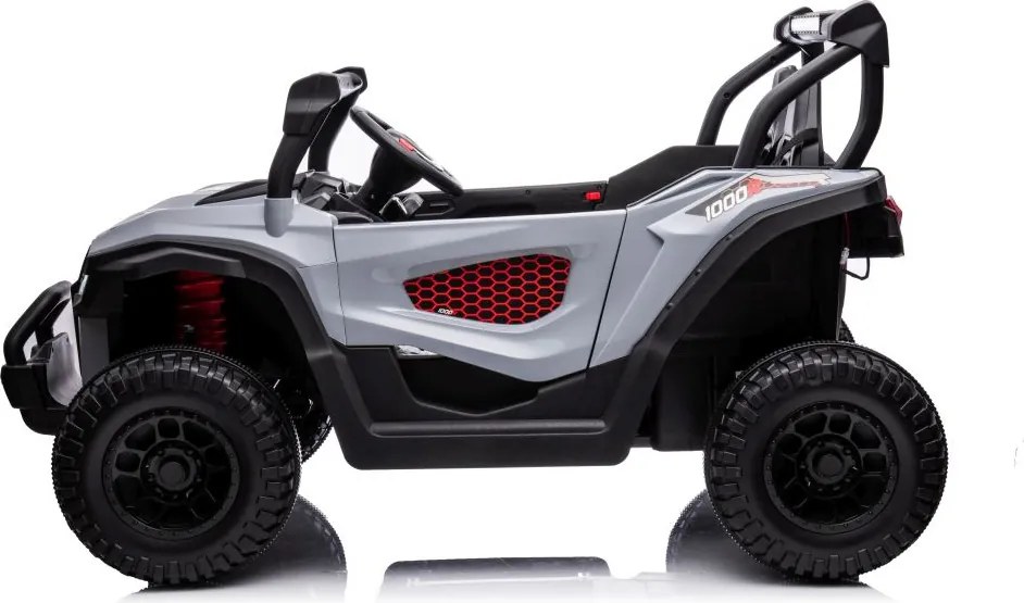 LEAN CARS Elektrické autíčko S618 šedé 4x4