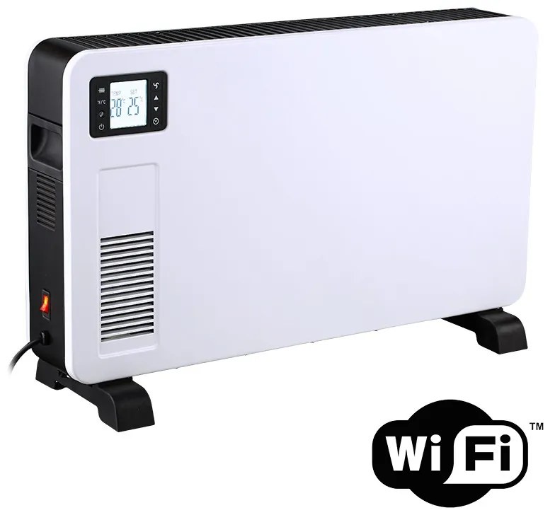 Solight horkovzdušný konvektor 2300W, WiFi, LCD, ventilátor, časovač, nastavitelný termostat KP02WiFi