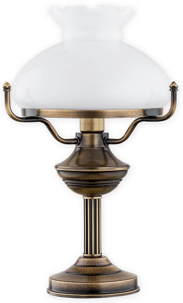 Alladyn stolní lampa duża 1 žár. / patina