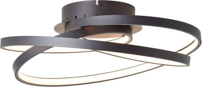 Brilliant G96894/06 Stropní LED svítidlo LABYRINTH černé