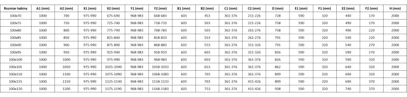 Mexen, Mexen Mist Duo sklápěcí sprchový kout 100 x 75 cm, černý rám - 8A4-100L-075P-70-70