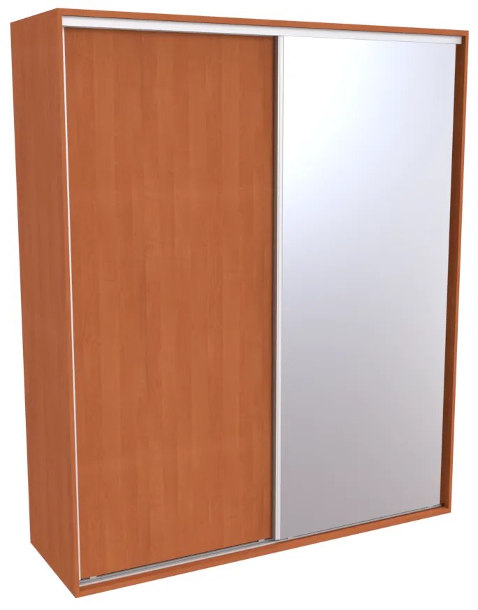 Šatní skříň FLEXI 2 se zrcadlem (na výběr více variant)